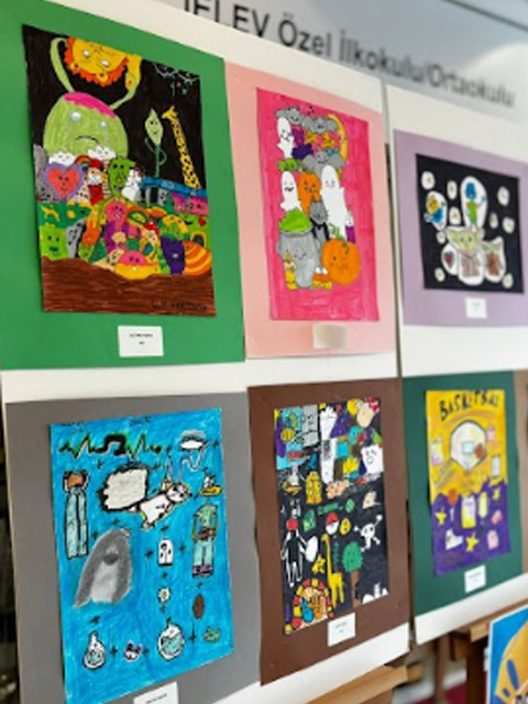 Doodle Art Sergisi Açıldı! | İELEV Okulları - Evrensel değerlere sahip ...
