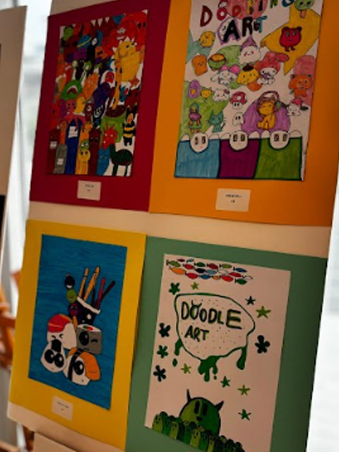Doodle Art Sergisi Açıldı! | İELEV Okulları - Evrensel değerlere sahip ...